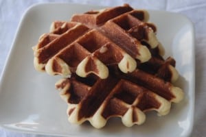 Authentic Belgian Waffles (Gaufre de Liege) | Zestuous