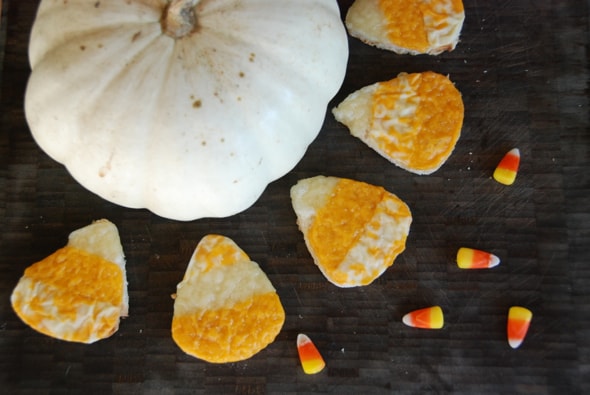 Candy Corn Toast Points | Zestuous