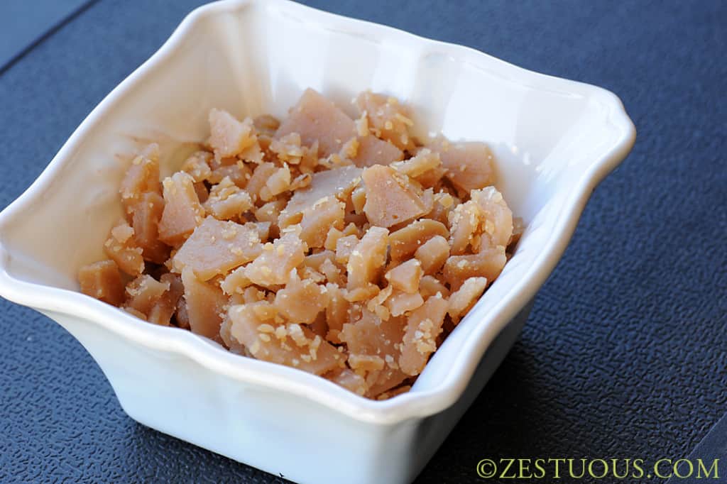 Homemade Toffee Bits from Zestuous